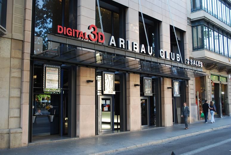 Cartelera de Cines Aribau Club 2 Sales, Barcelona. | Taquilla.com