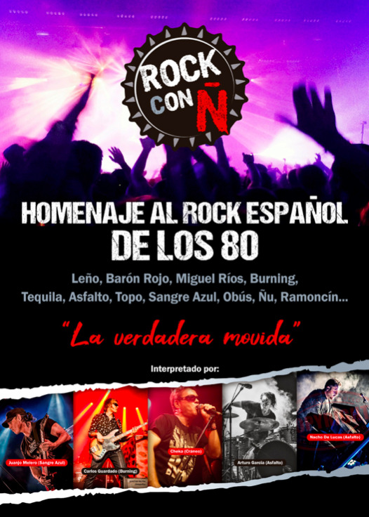 Rock con Ñ · Homenaje al Rock Español de los 80 2026