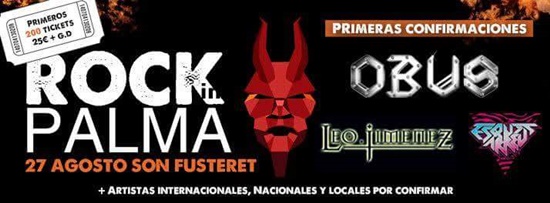 Rock in Palma 2025 | Taquilla.com