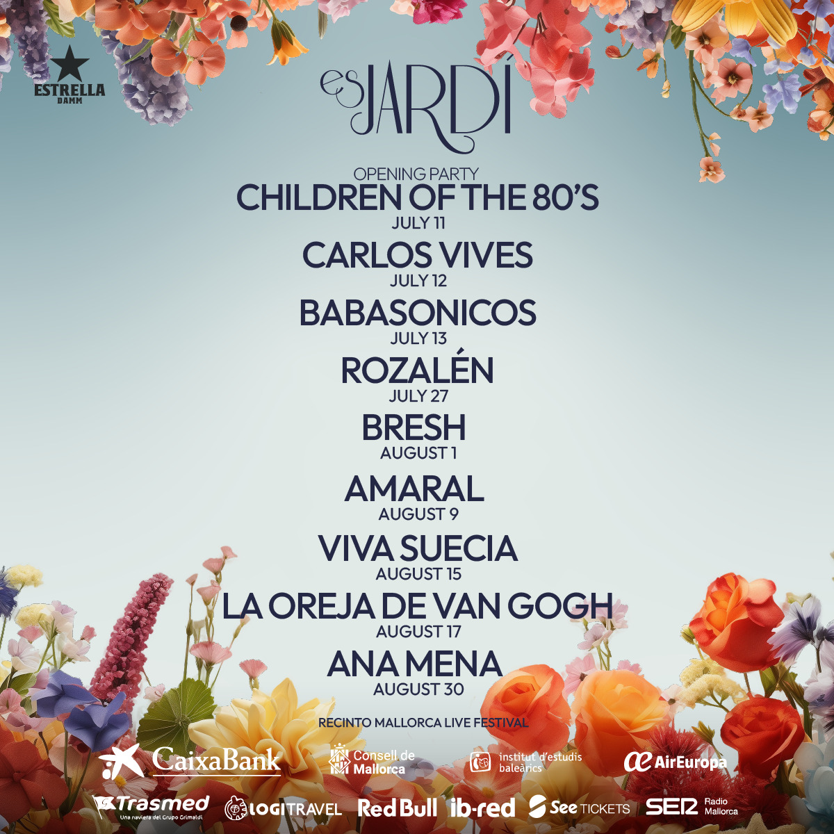 Entradas Es Jardi Festival 2026 2026 en Calvià | Taquilla.com