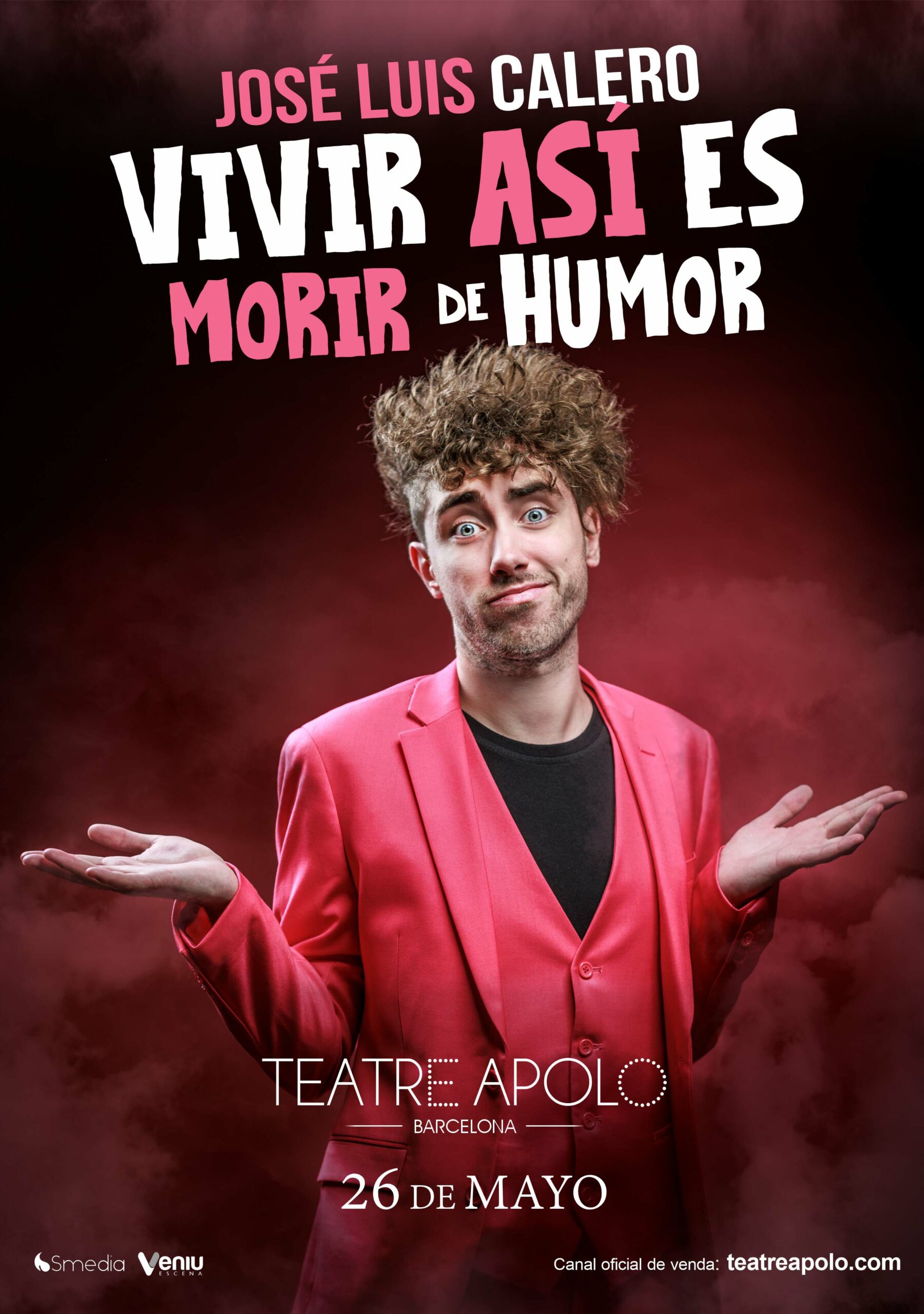 Entradas José Luis Calero 2026 | Taquilla.com